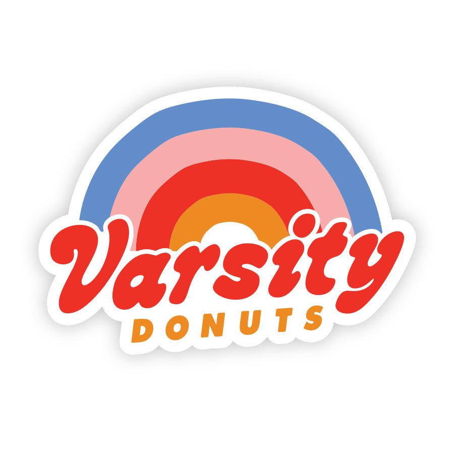 Rep your favorite donut shop with this sticker – Varsity Donuts